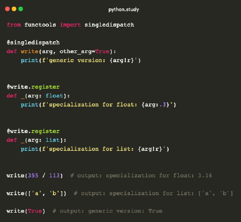 Function Overloading In Python